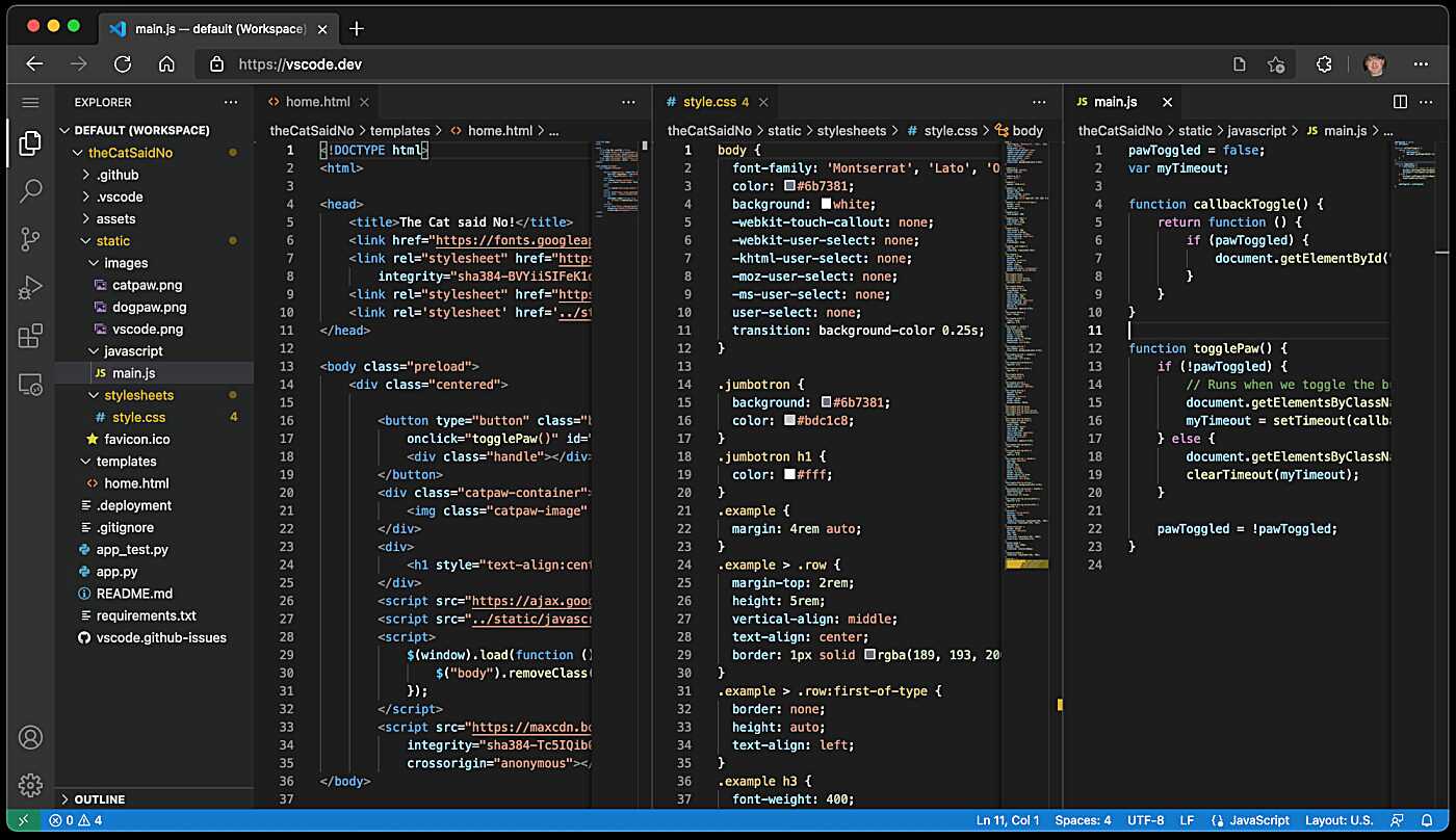 Microsoft Released The VS Code Browser Version 2021 Quiet Book Space